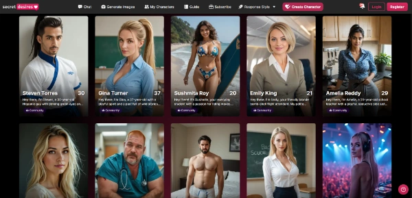 Secret Desires AI: Review, Price & Alternatives - 2025 - OkmyFriend